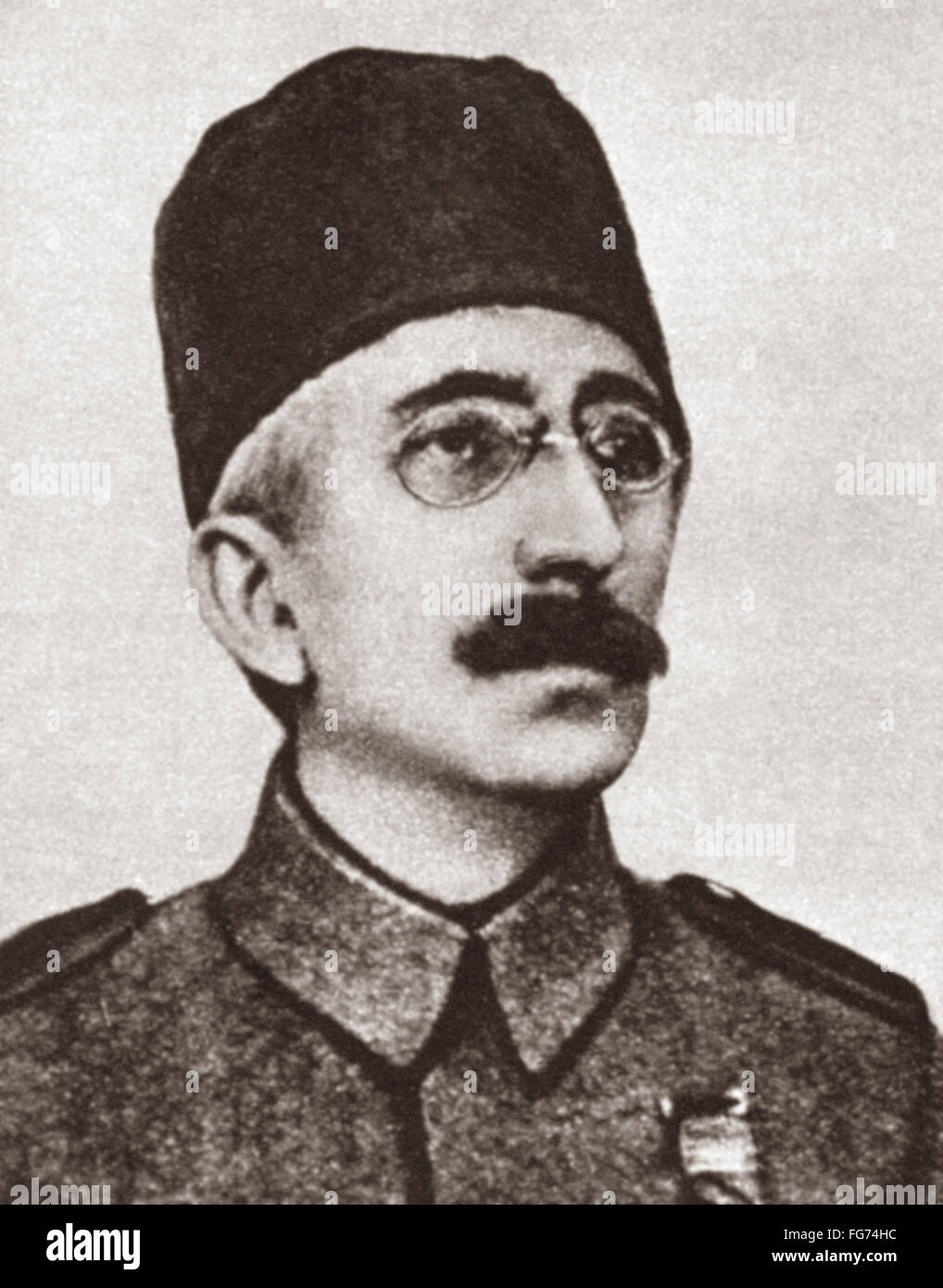 MEHMED VI (1861-1926). /nOttoman sultan, 1918-1922. Photograph, c1918 ...