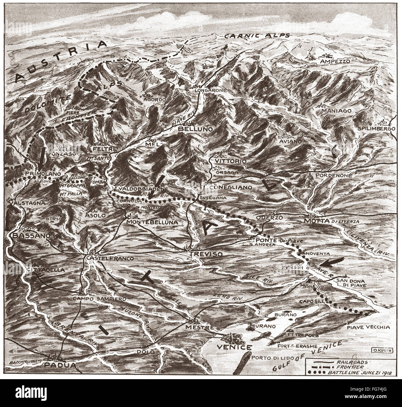 Piave italy 1918 hi-res stock photography and images - Alamy