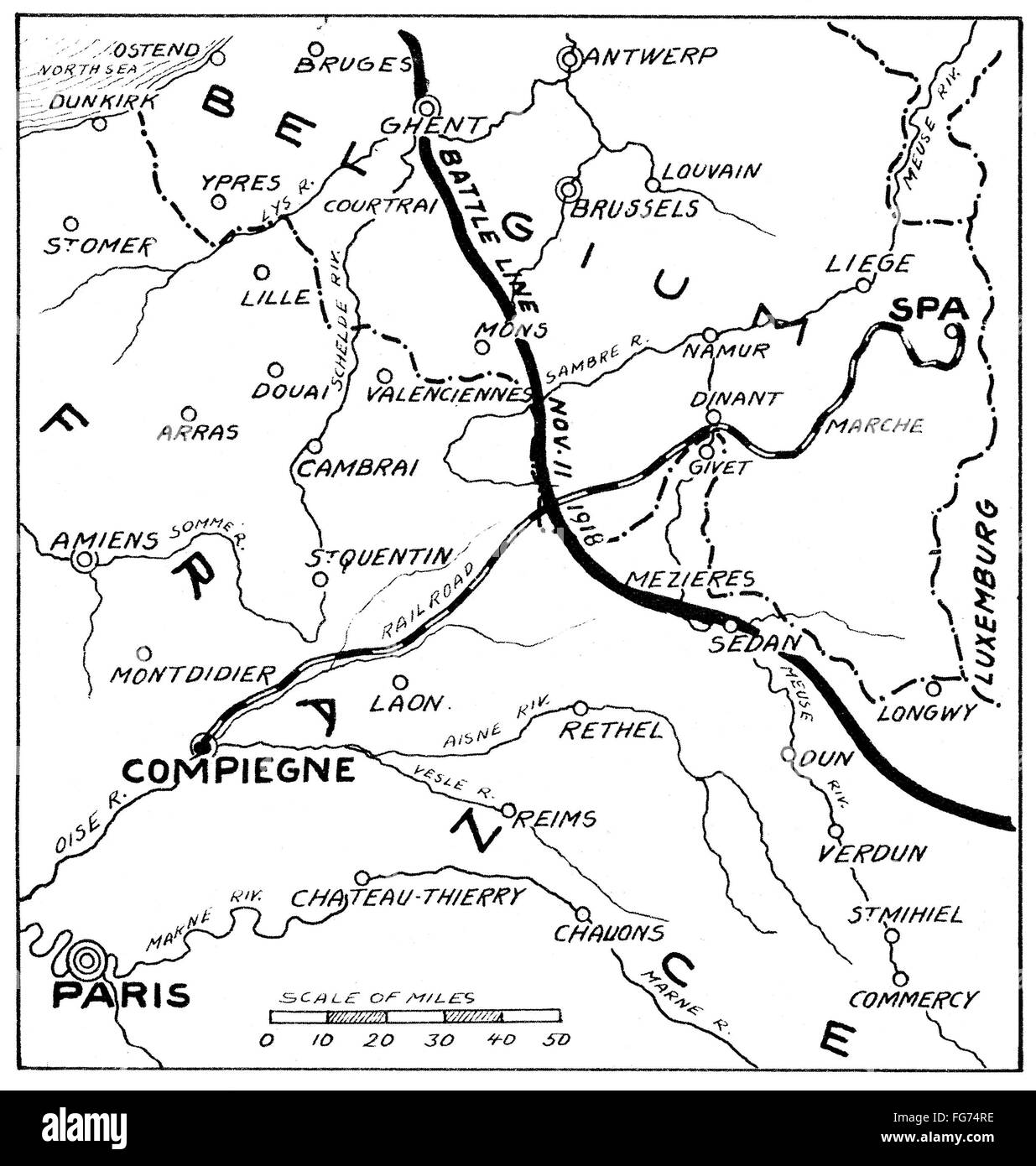 German war map Black and White Stock Photos & Images - Alamy