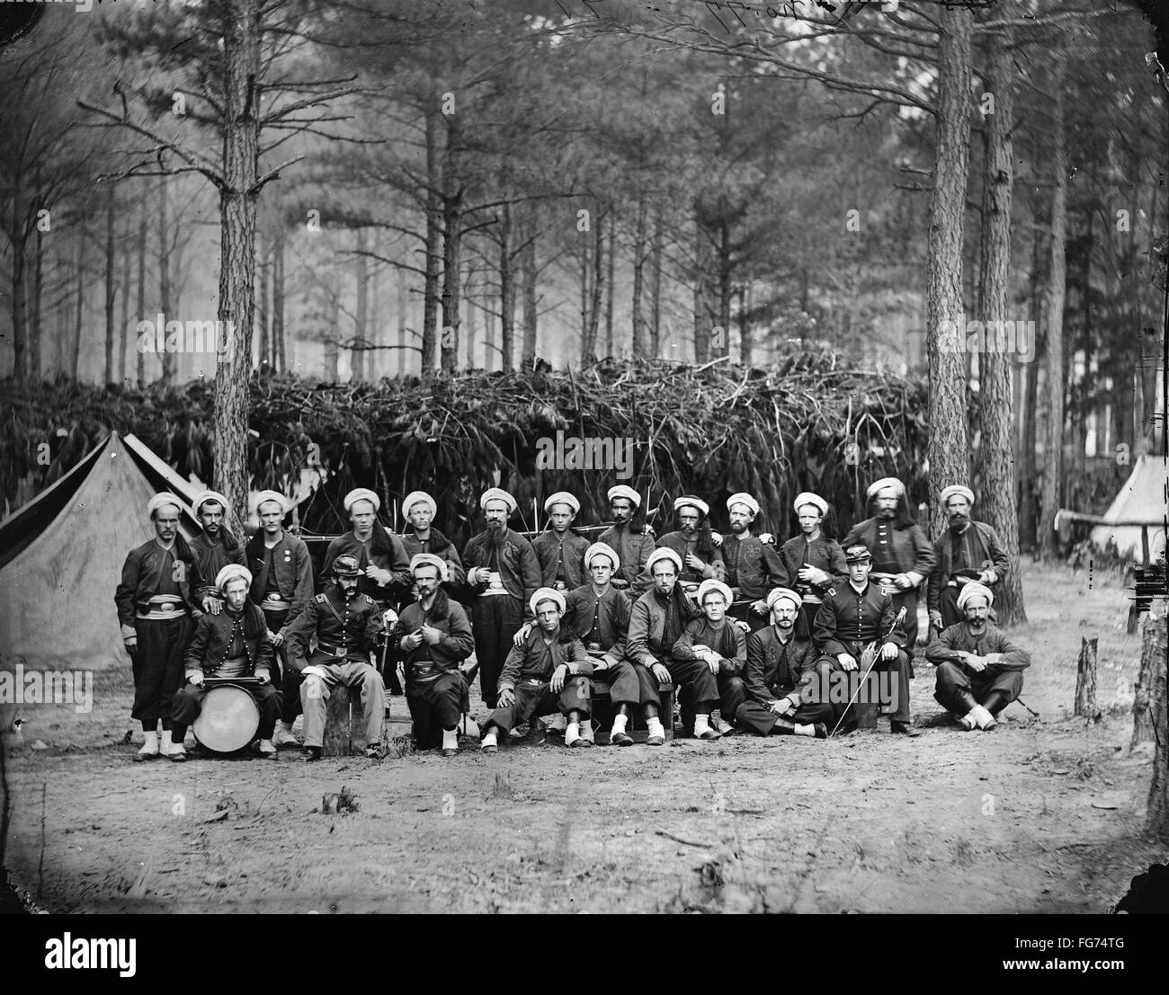 CIVIL WAR: COMPANY H, 1864. /nCompany H, 114th Pennsylvania Infantry ...