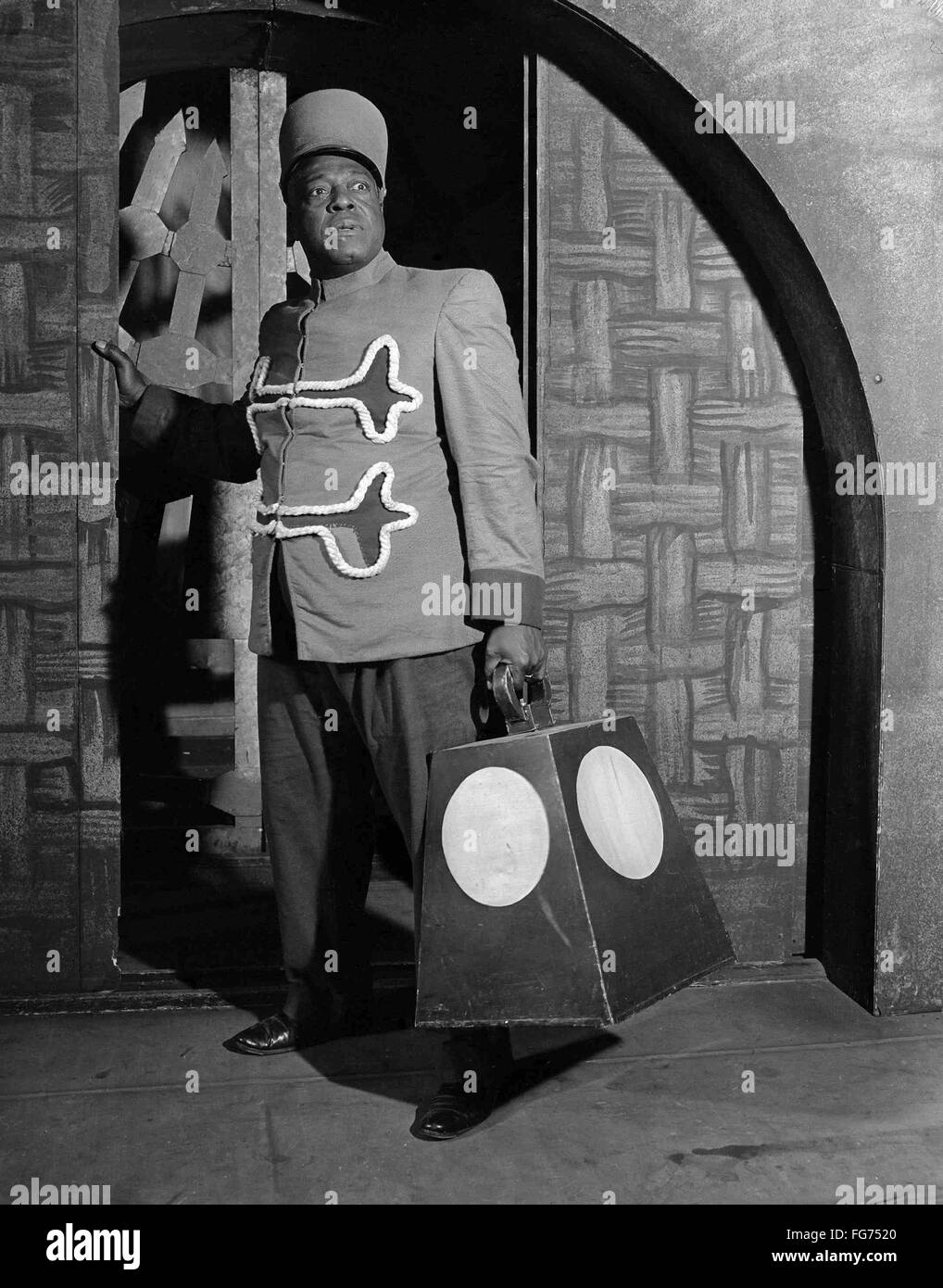 MACBETH, 1936. /nA cast member of the Federal Theatre Project's ...