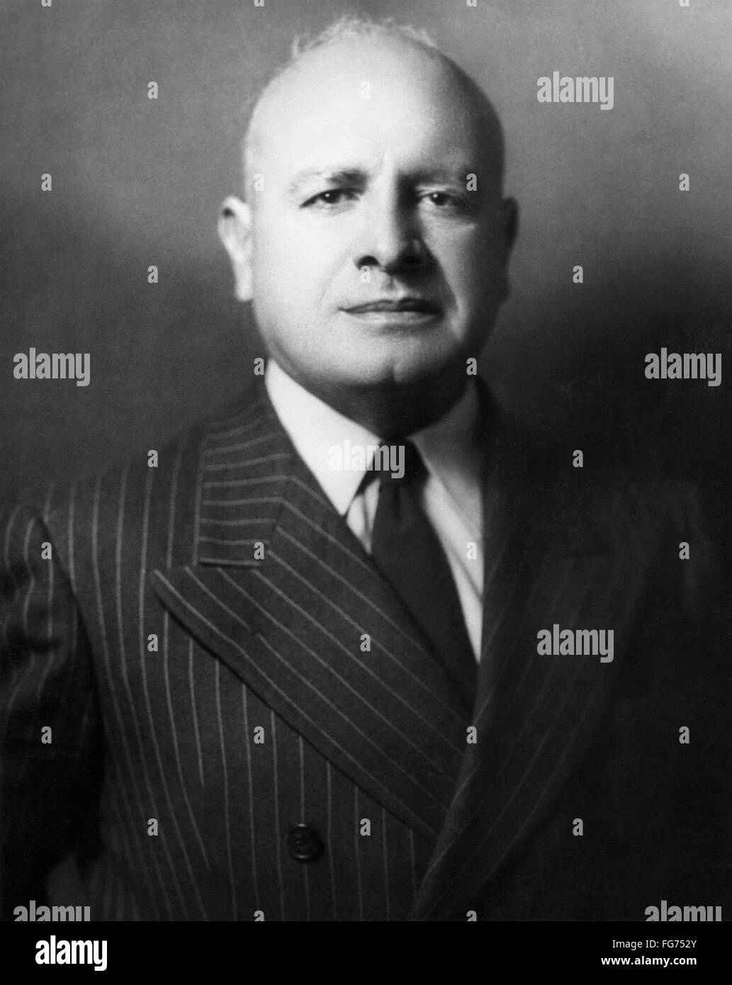 HARRY ANSLINGER (1892-1975). /nFirst Commissioner of the Federal Bureau ...