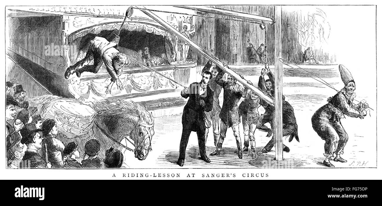 George sanger circus hi-res stock photography and images - Alamy