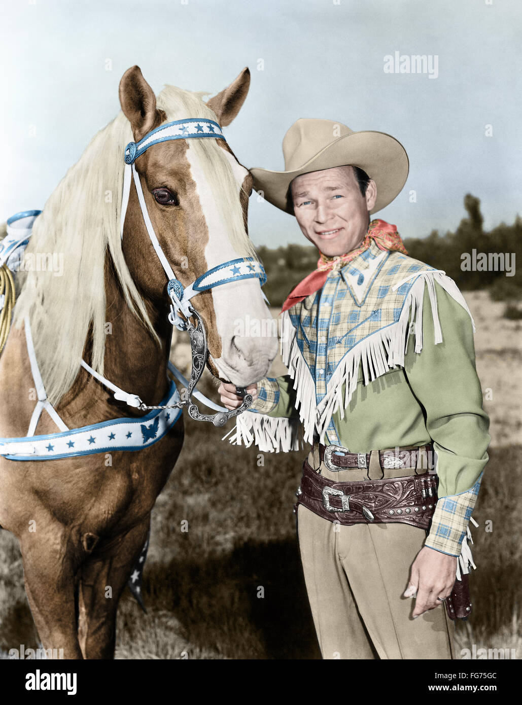 ROY ROGERS (1911-1998). /nNΘ Leonard Slye. American singing cowboy ...