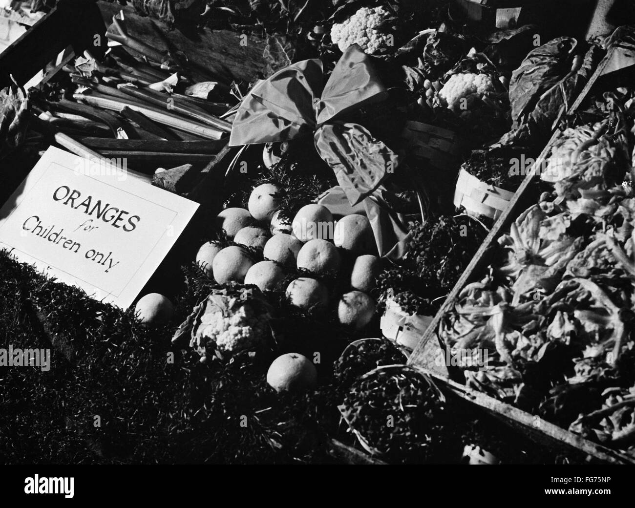 WORLD WAR II: DISTRIBUTION. /nCertain foods in England were distributed ...