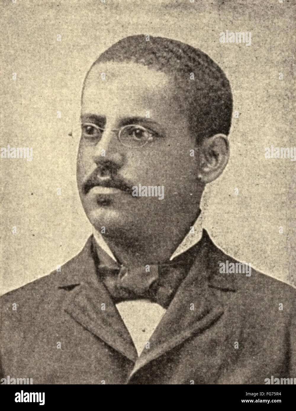 LEWIS LATIMER (1848-1928). /nAmerican inventor. Photograph, 1882 Stock ...