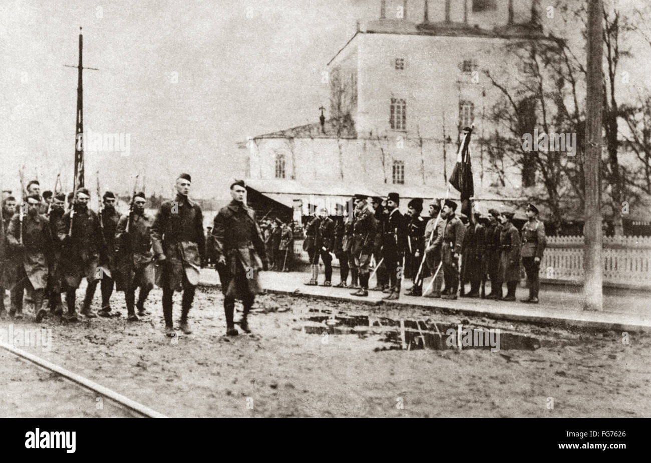 WORLD WAR I: ARCHANGEL. /nAmerican troops belonging to Company 1, 339th ...