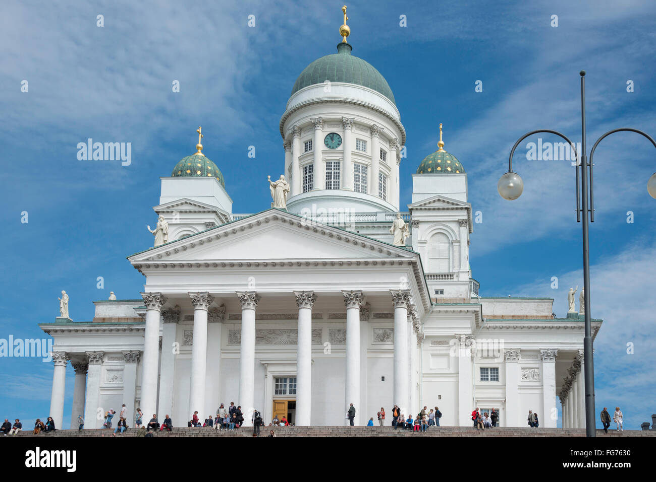 Helsinki Lutheran Cathedral, Senate Square, City of Helsinki, Republic ...