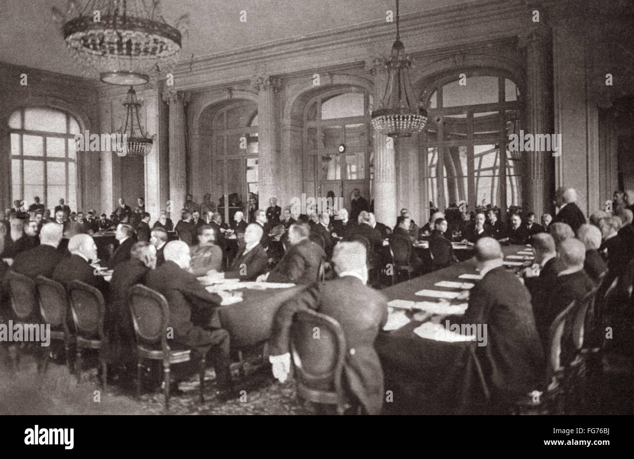 Versailles peace treaty 1919 hi-res stock photography and images - Alamy