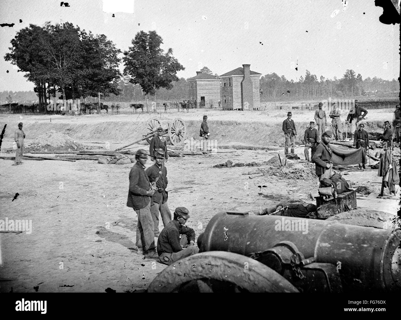 CIVIL WAR : FIELD HOWITZER./nThe 32-pdr Field Howitzer on the ...