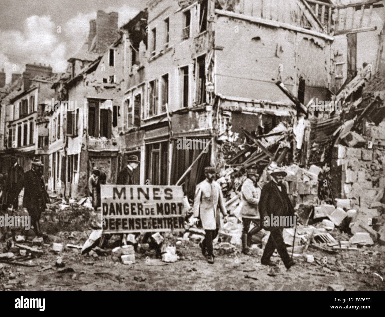 WORLD WAR I: CLEMENCEAU. /nFrench Prime Minister Georges Clemenceau ...