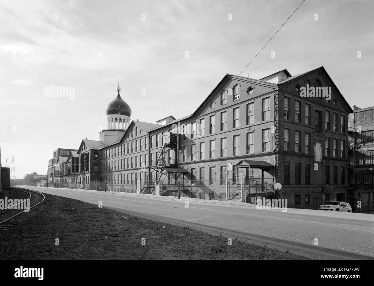 COLT FACTORY, 2005. /nView of Colt Firearms Company's east armory ...
