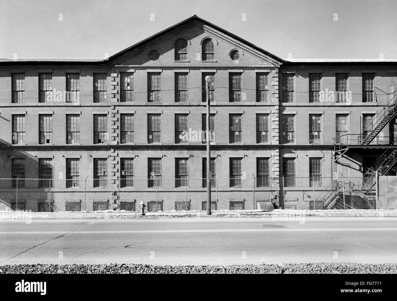 COLT FACTORY, 2005. /nView of Colt Firearms Company's east armory ...
