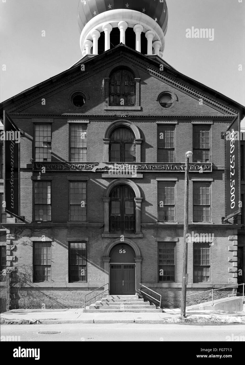 COLT FACTORY, 2005. /nColt Firearms Company's east armory building ...