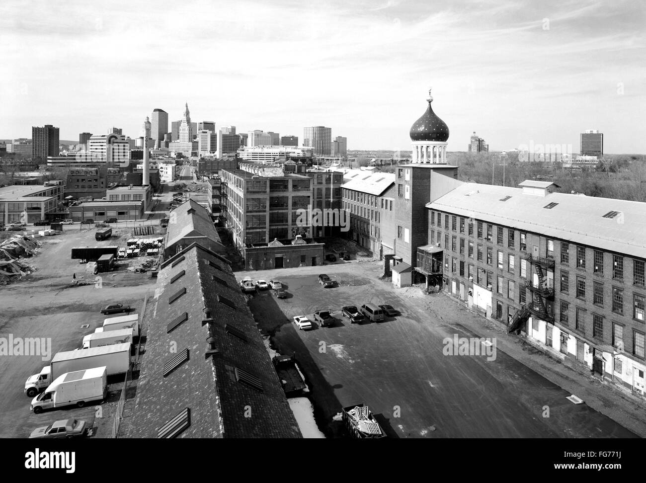 COLT FACTORY, 2005. /nColt Firearms Company, view of east armory ...