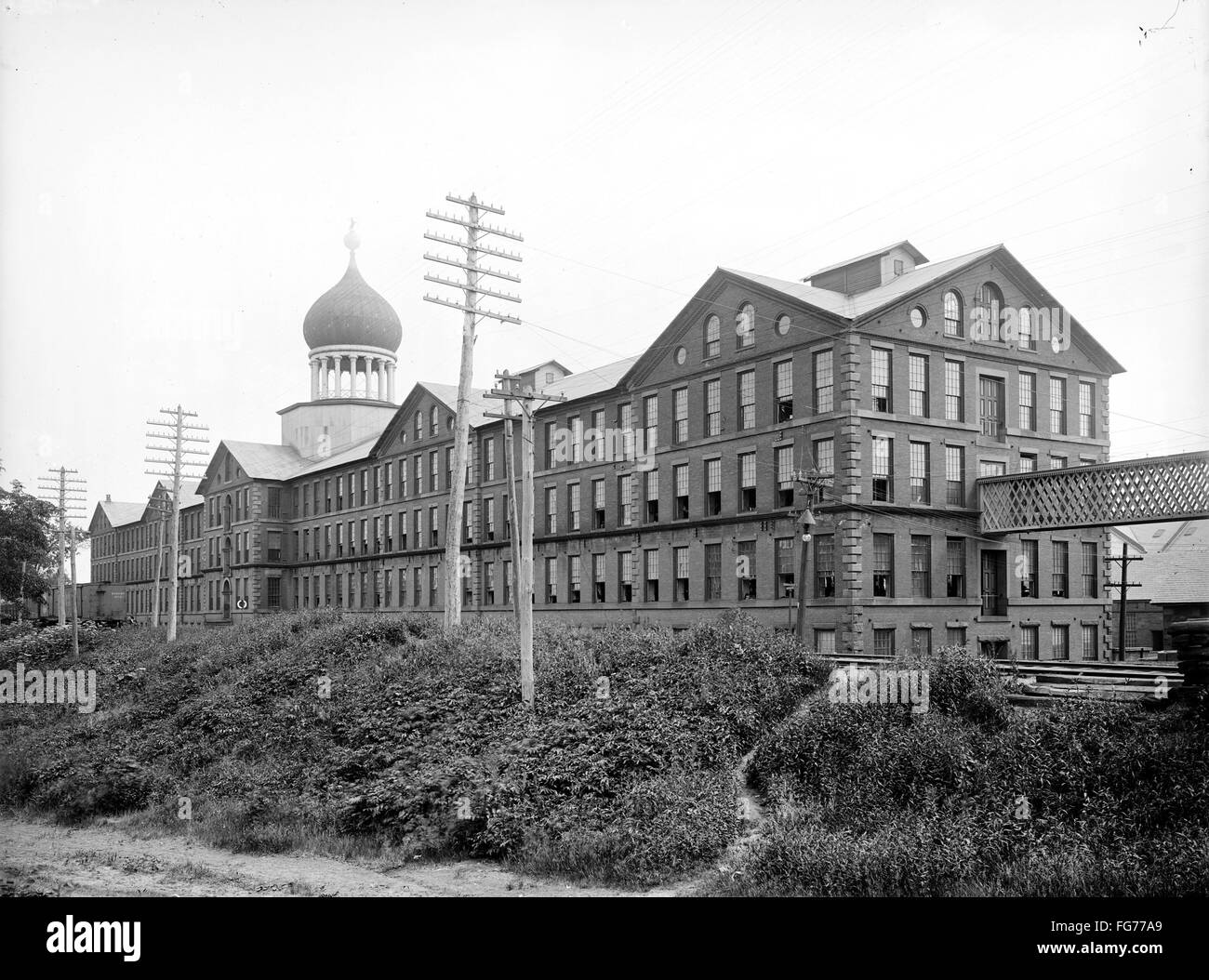 COLT FACTORY, c1903. /nColt Firearms Company, view of armory, Hartford ...
