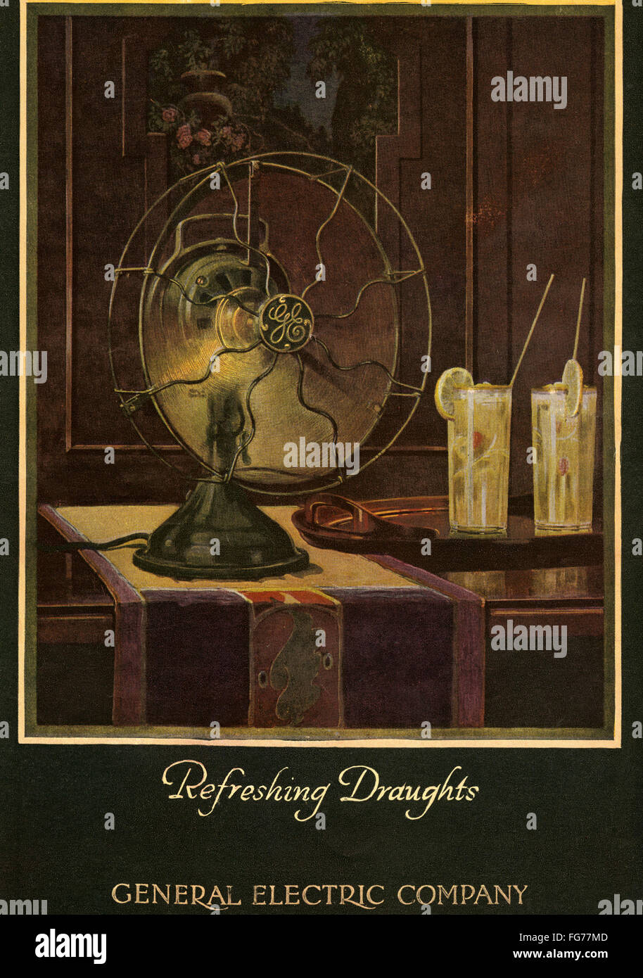 AD: GENERAL ELECTRIC, 1919. /nAmerican advertisement for the General ...