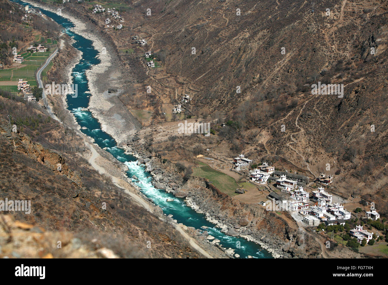Ganzi Tibetan Autonomous Prefecture Sichuan Province China Stock Photo ...