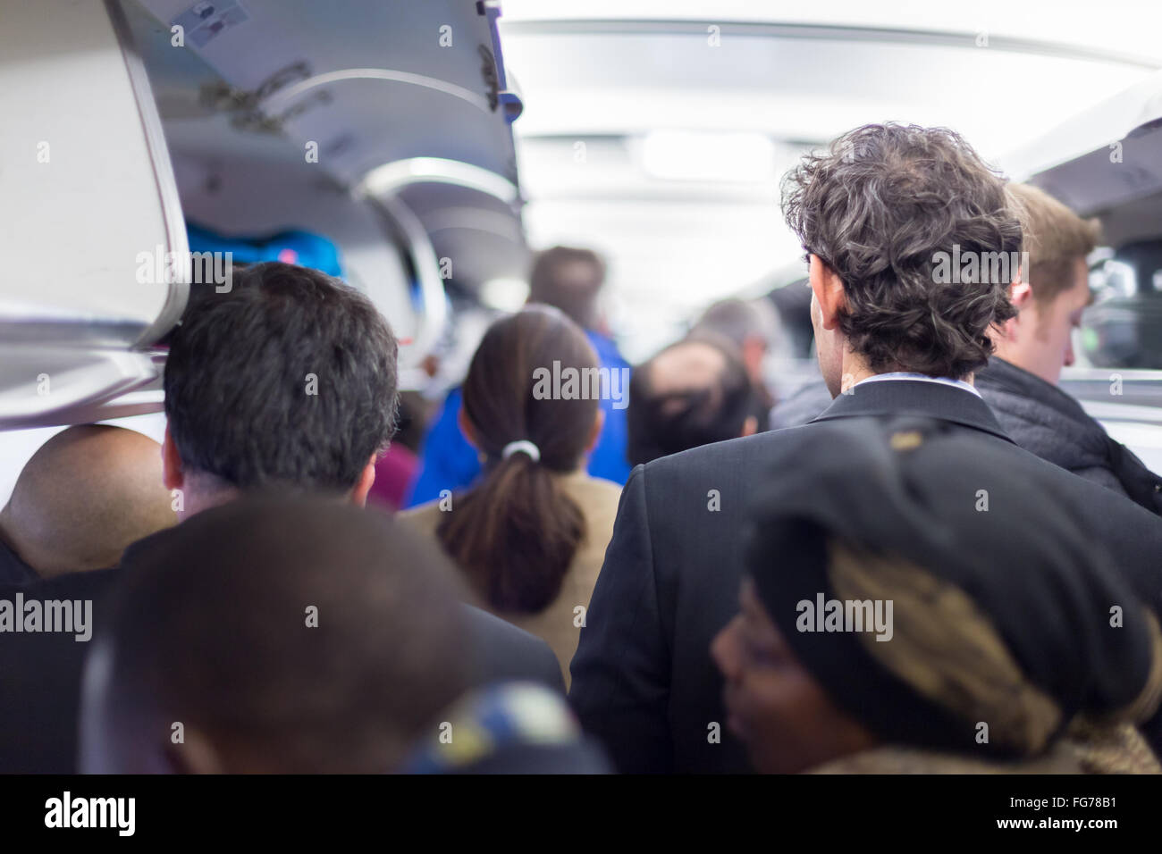 Airplane standing inside hi-res stock photography and images - Alamy