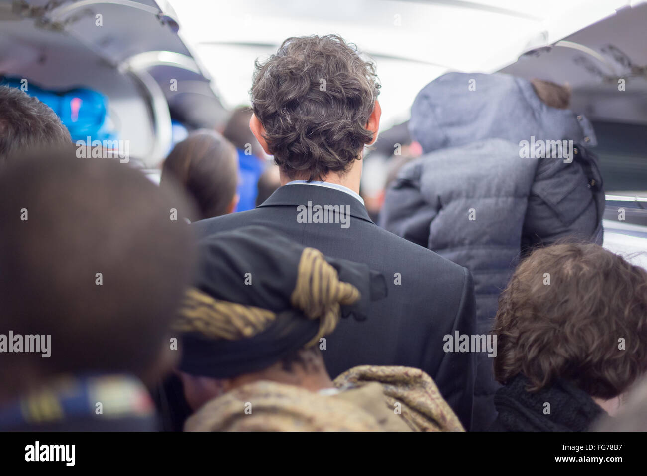 Airplane standing inside hi-res stock photography and images - Alamy