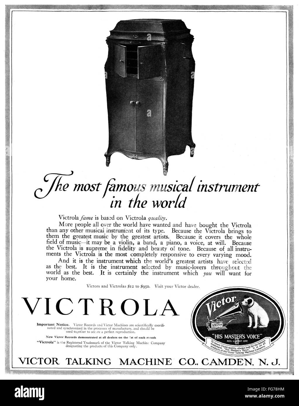 Victrola phonograph hi-res stock photography and images - Alamy