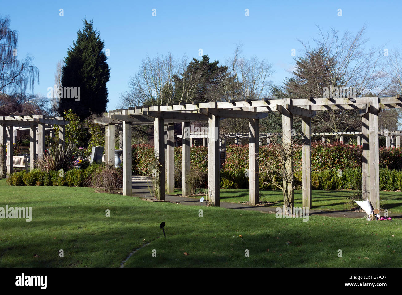 Robin Hood Cemetery, Shirley, West Midlands, England, UK Stock Photo ...