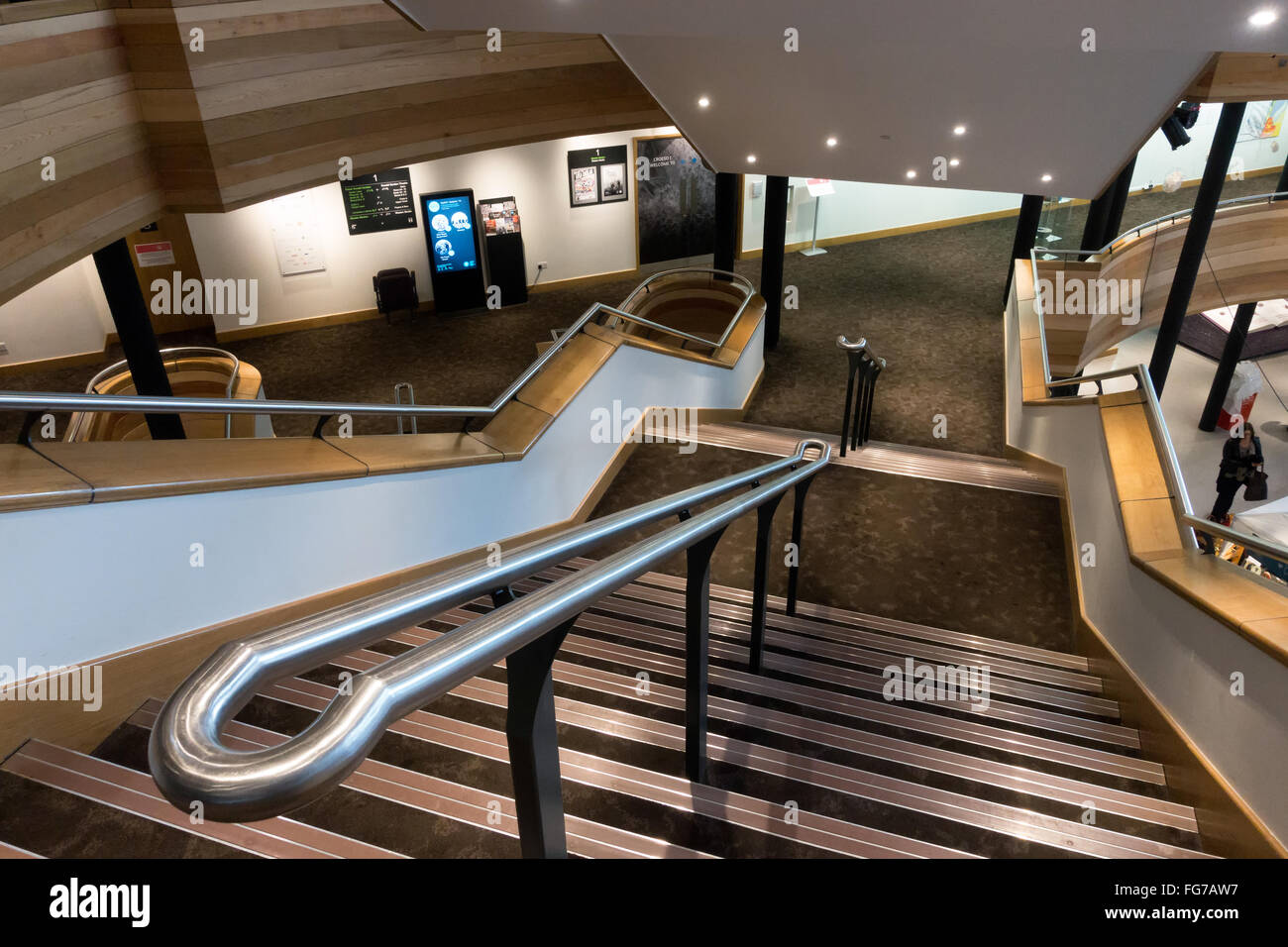 Wales millennium centre interior hi-res stock photography and images ...