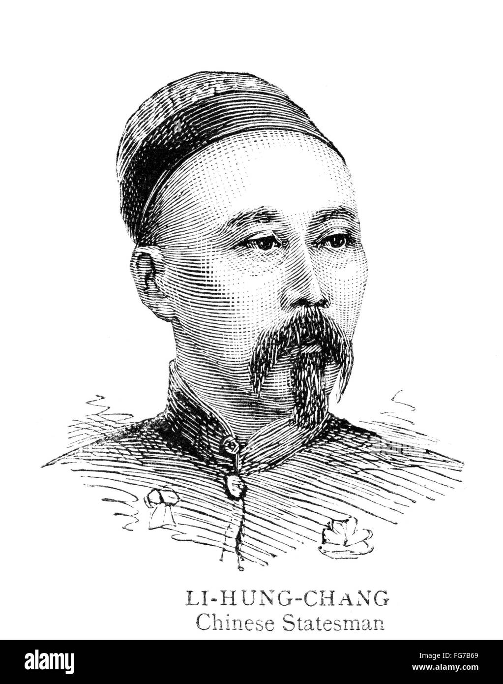 LI HUNG-CHANG (1823-1901). /nChinese statesman and general. English ...