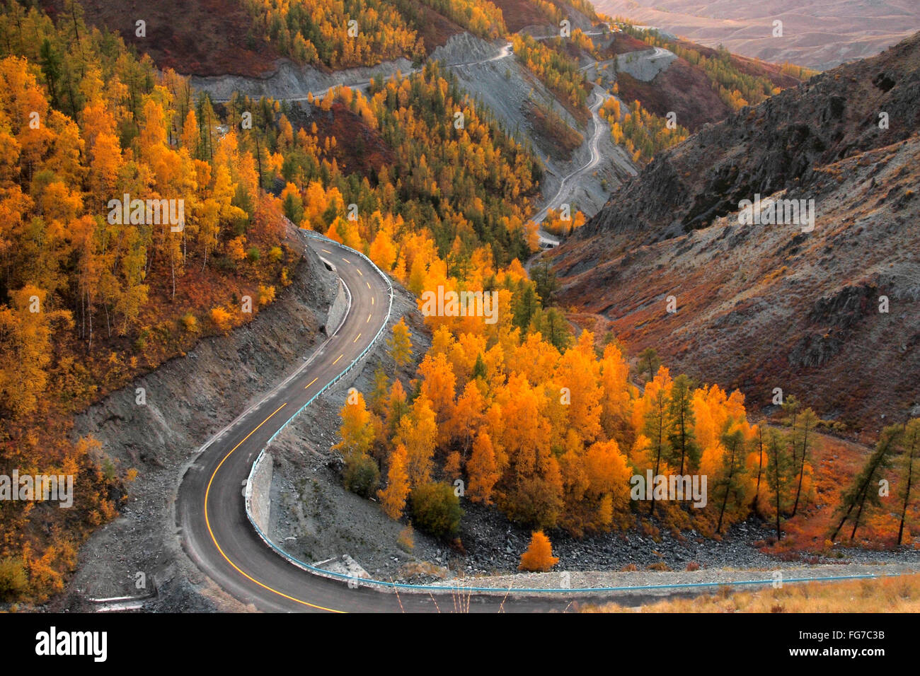 Kanasi Aletai Xinjiang Province Stock Photo - Alamy