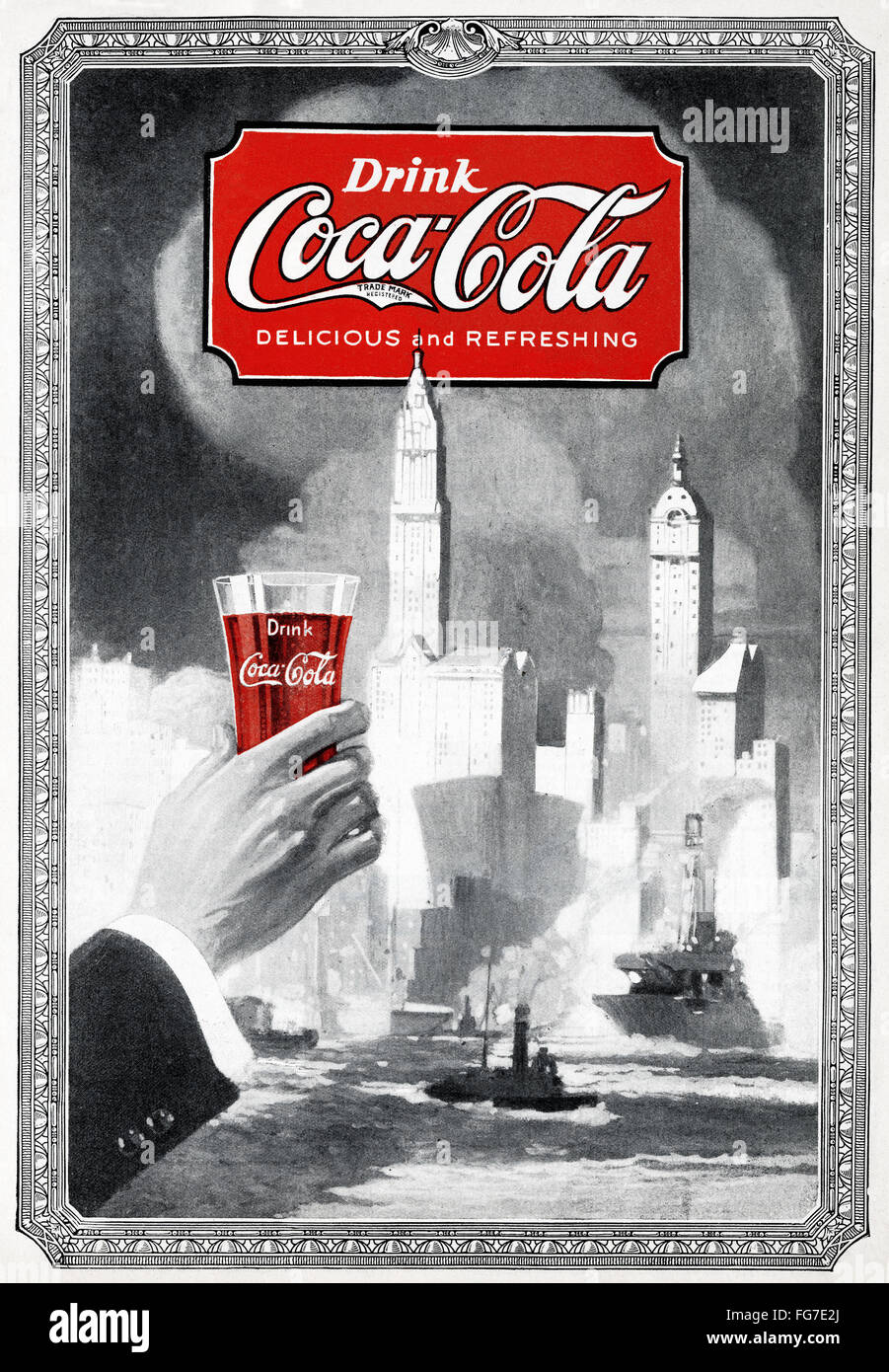 1920s Coca Cola Ad