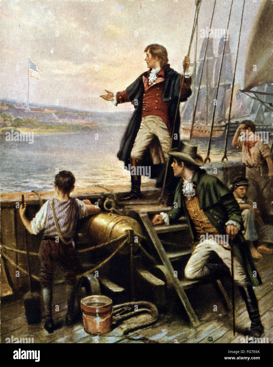 FRANCIS SCOTT KEY /n(1779-1843). American lawyer and writer of 'The ...