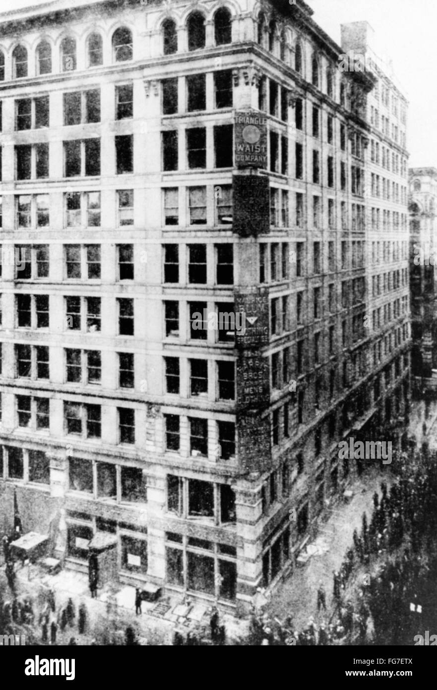 TRIANGLE FACTORY FIRE. /nThe Asch Building after the Triangle ...