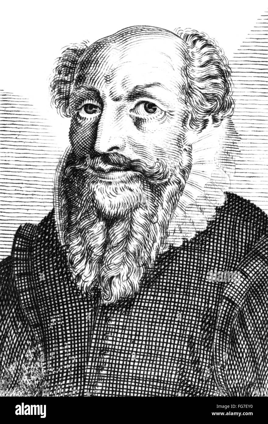 JOHANN WILHELM STUCK /n(1542-1607). German theologian and professor ...