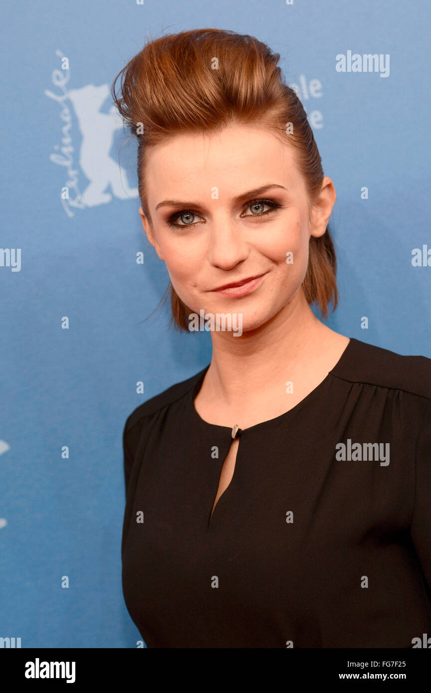 Berlin, Germany. 17th Feb, 2016. Faye Marsay attending the 'Love, Nina ...