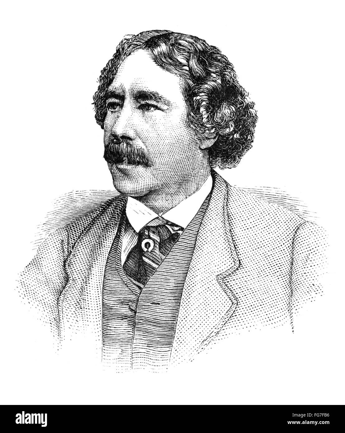 JOHN SIMS REEVES (1821-1900). /nEnglish tenor. Engraving, 19th century ...