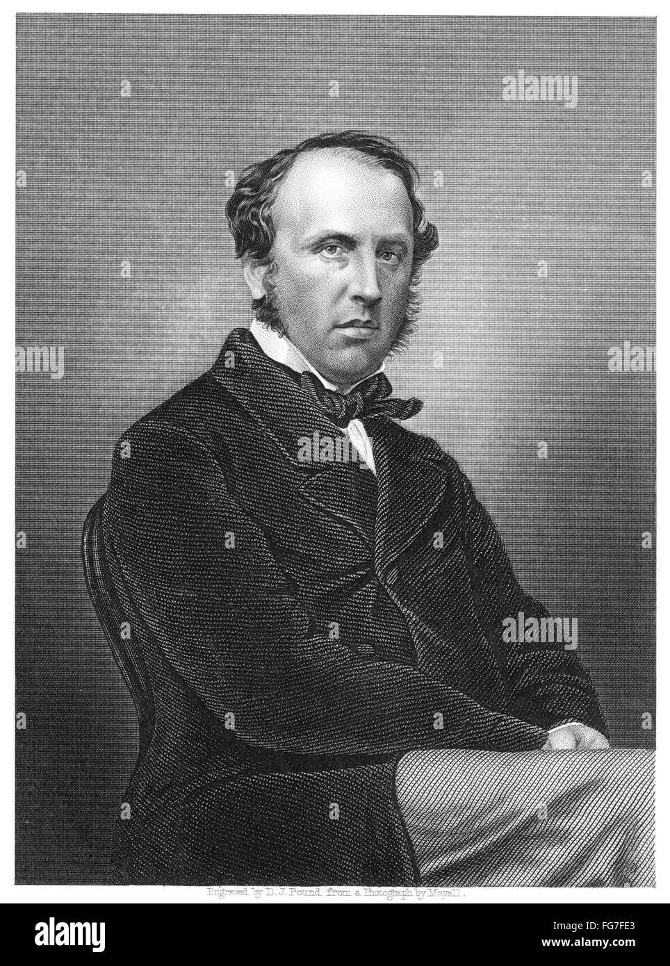 CHARLES CANNING (1812-1862). /n1st Earl Canning. English statesman and ...
