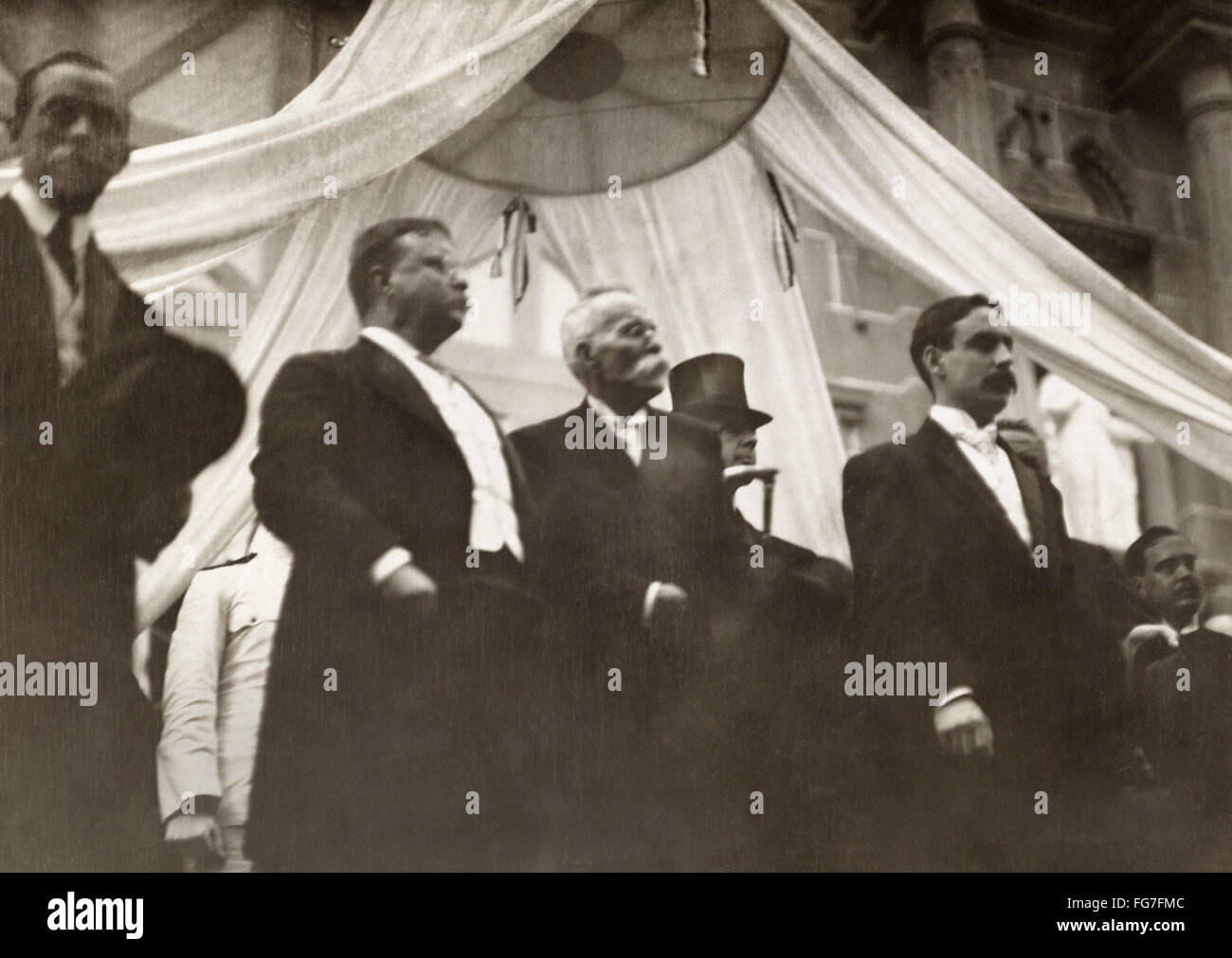 PANAMA: ROOSEVELT, c1906. /nPresident Theodore Roosevelt and Panamanian ...