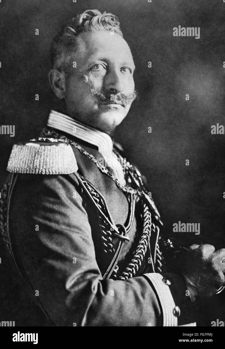 WILHELM II (1859-1941). /nEmperor of Germany, 1888-1918. Photographed ...