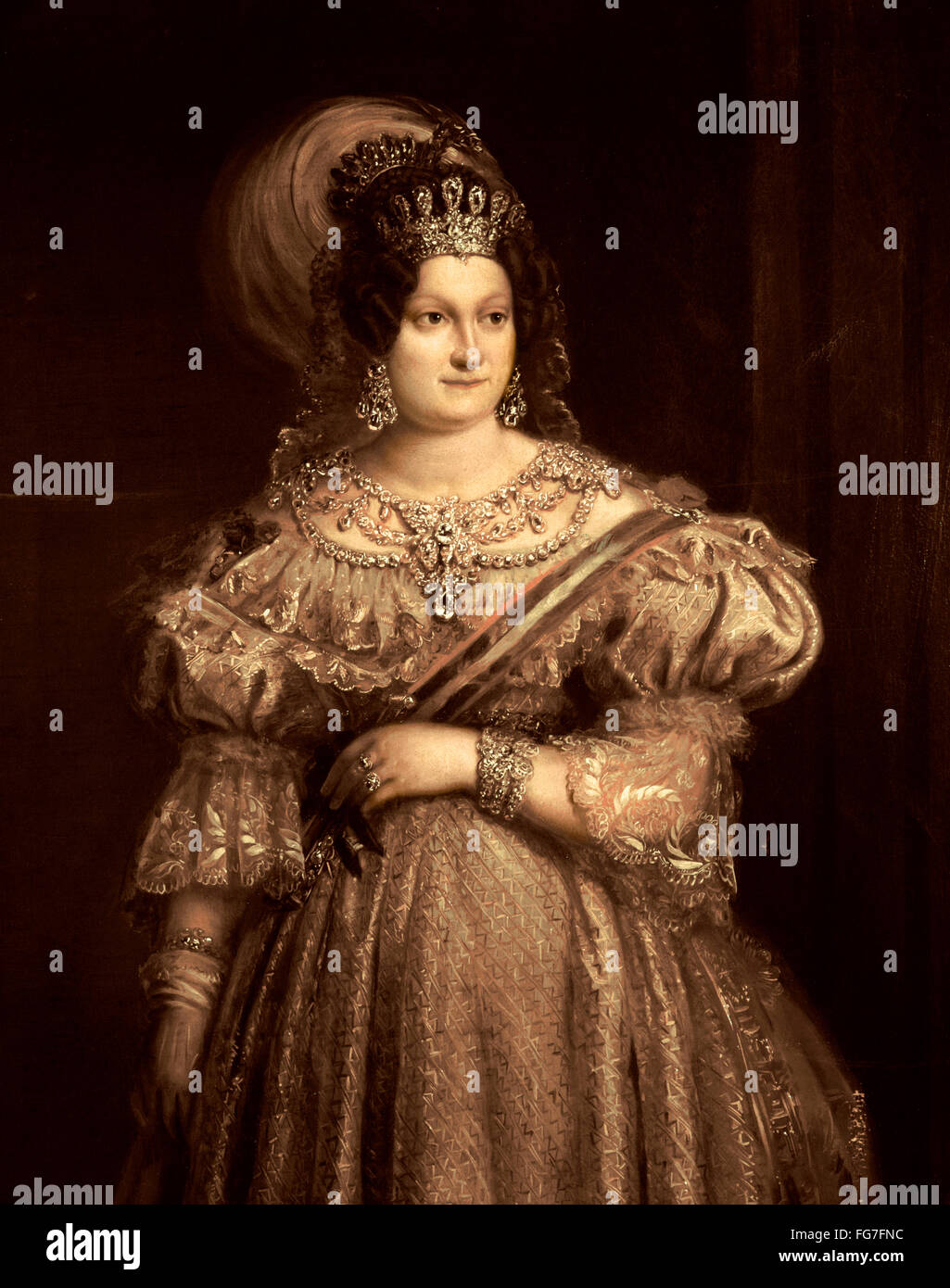 MARIA CHRISTINA (1806-1878). /nMaria Christina of the Two Sicilies ...