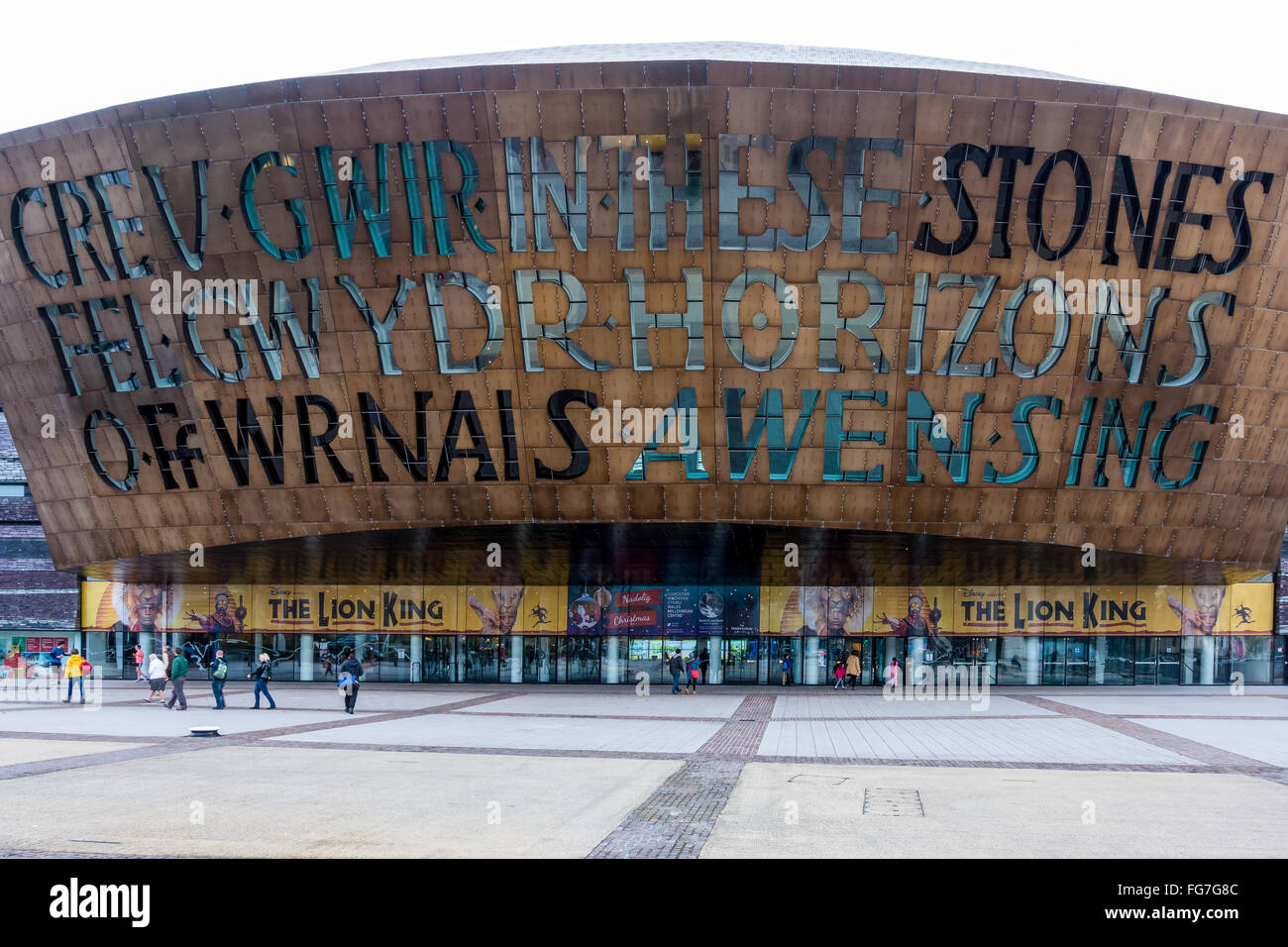 Millennium stadium cardiff construction hi-res stock photography and ...