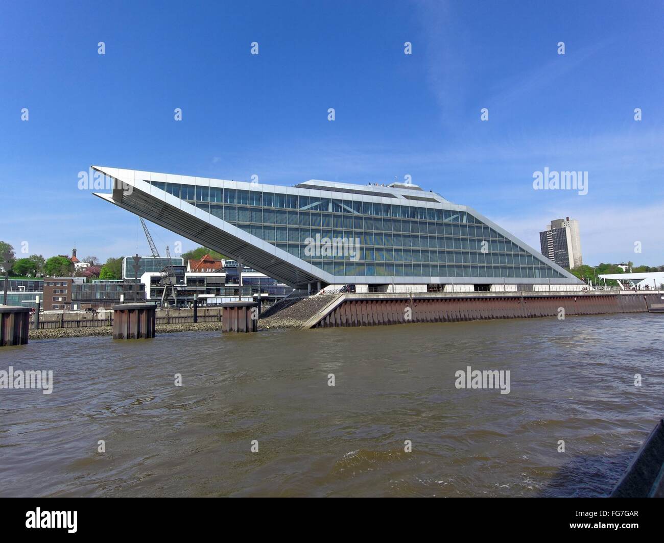 Hamburg germany dockland office buildings hi-res stock photography and ...