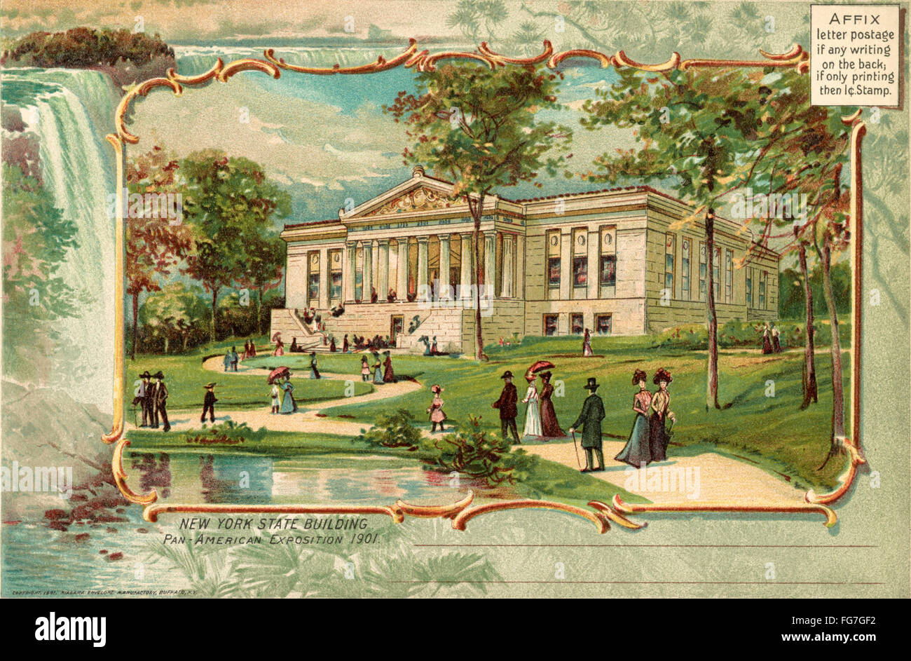 PAN-AMERICAN EXPOSITION. /nThe New York State Building at the Pan ...