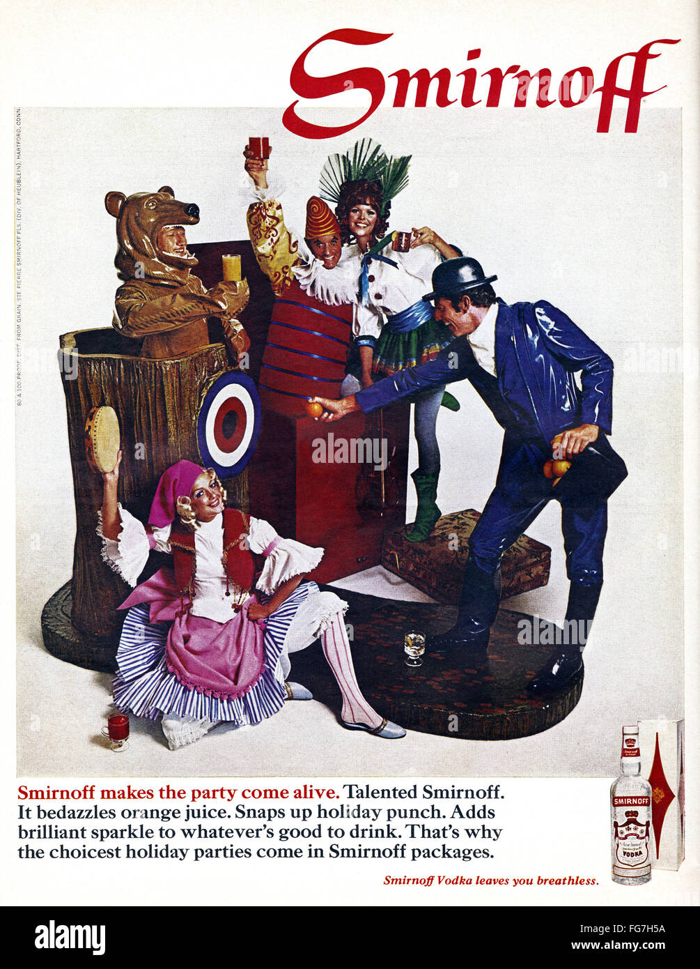 Smirnoff vodka advertisement High Resolution Stock Photography and ...