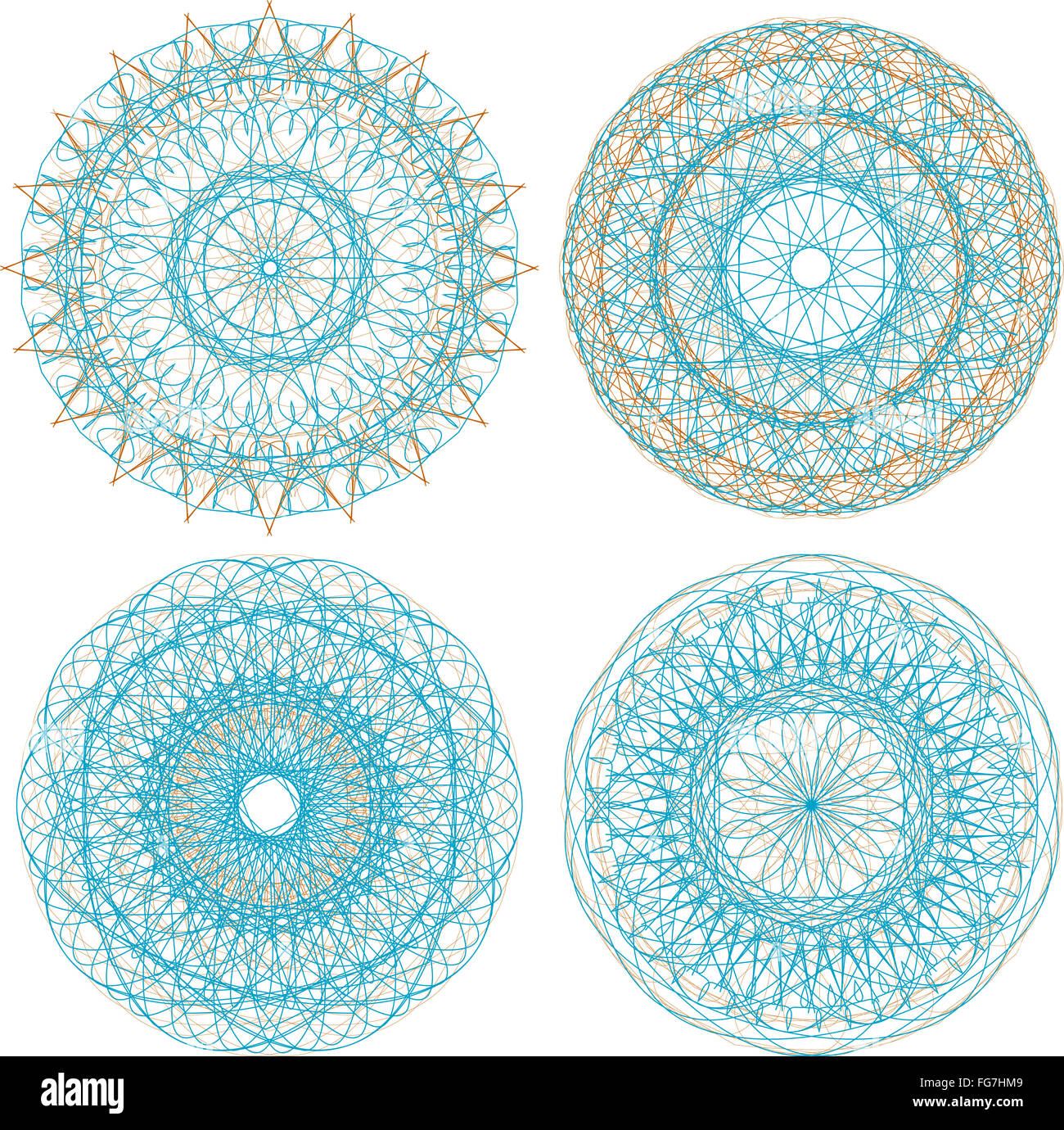 Vector guilloche pattern for currency hi-res stock photography and ...