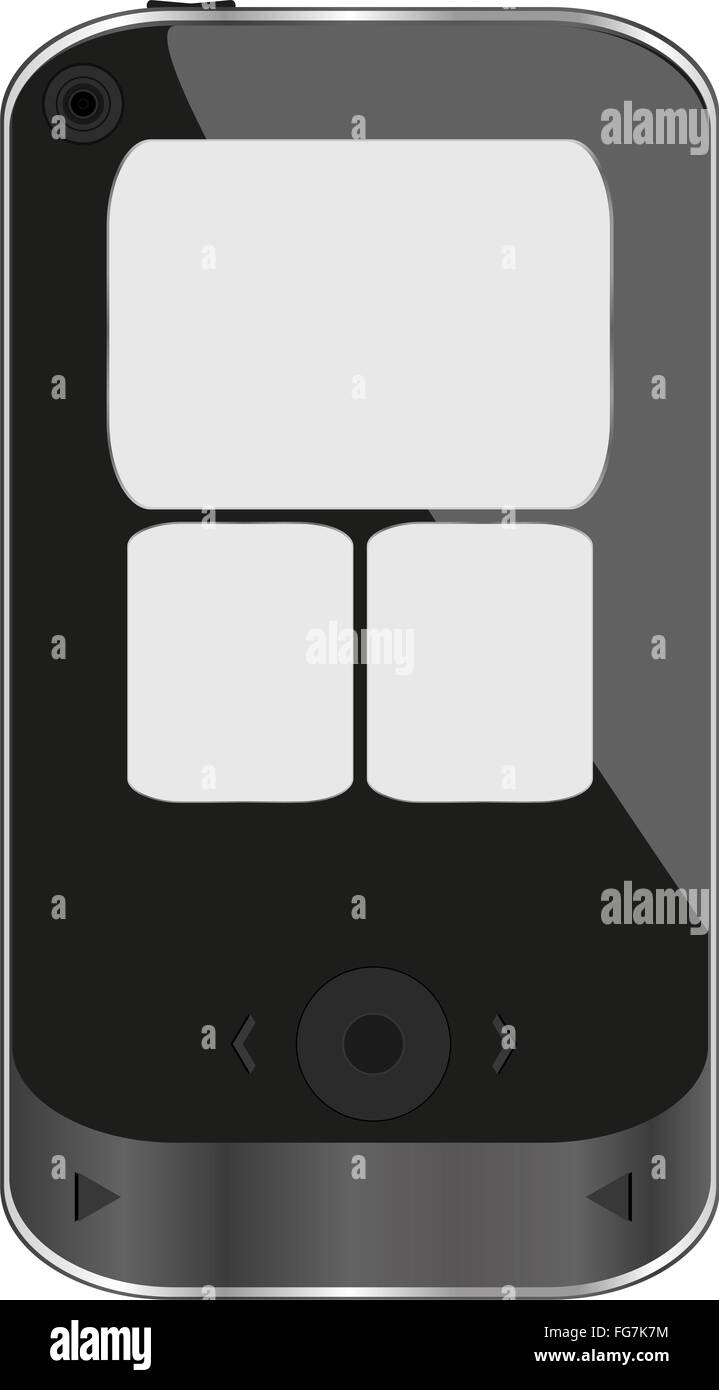 Vector modern smart phone for mobile communication Stock Photo - Alamy