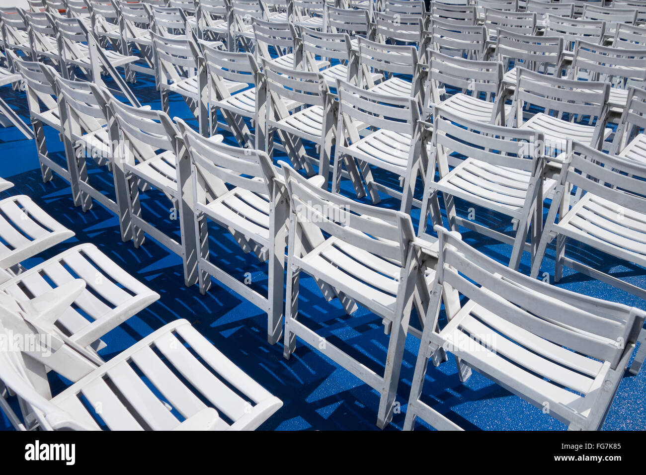 Arranged Chairs High Resolution Stock Photography and Images - Alamy