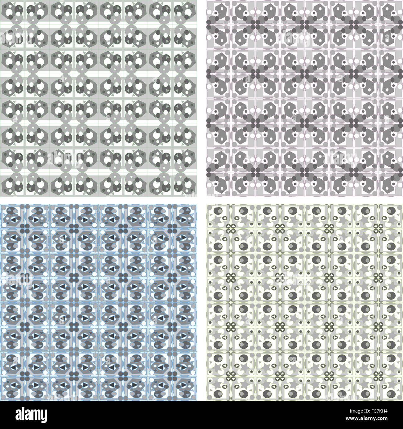 seamless vintage wallpaper pattern, abstract Stock Photo - Alamy