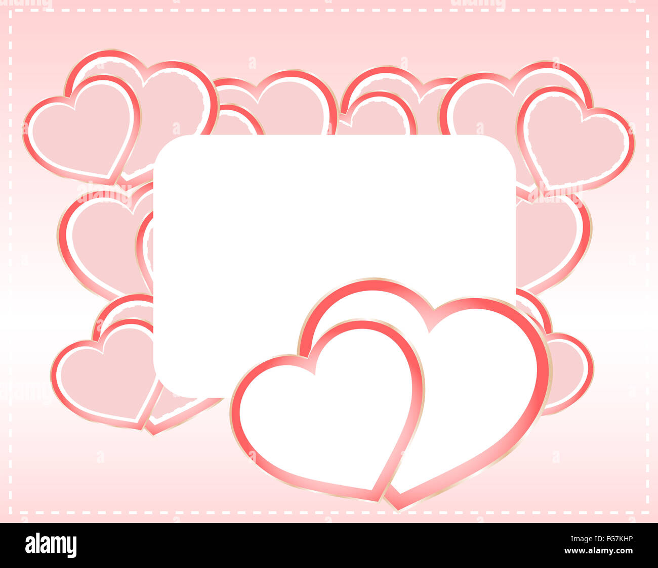 Greeting scrap retro background with empty blank Stock Photo - Alamy