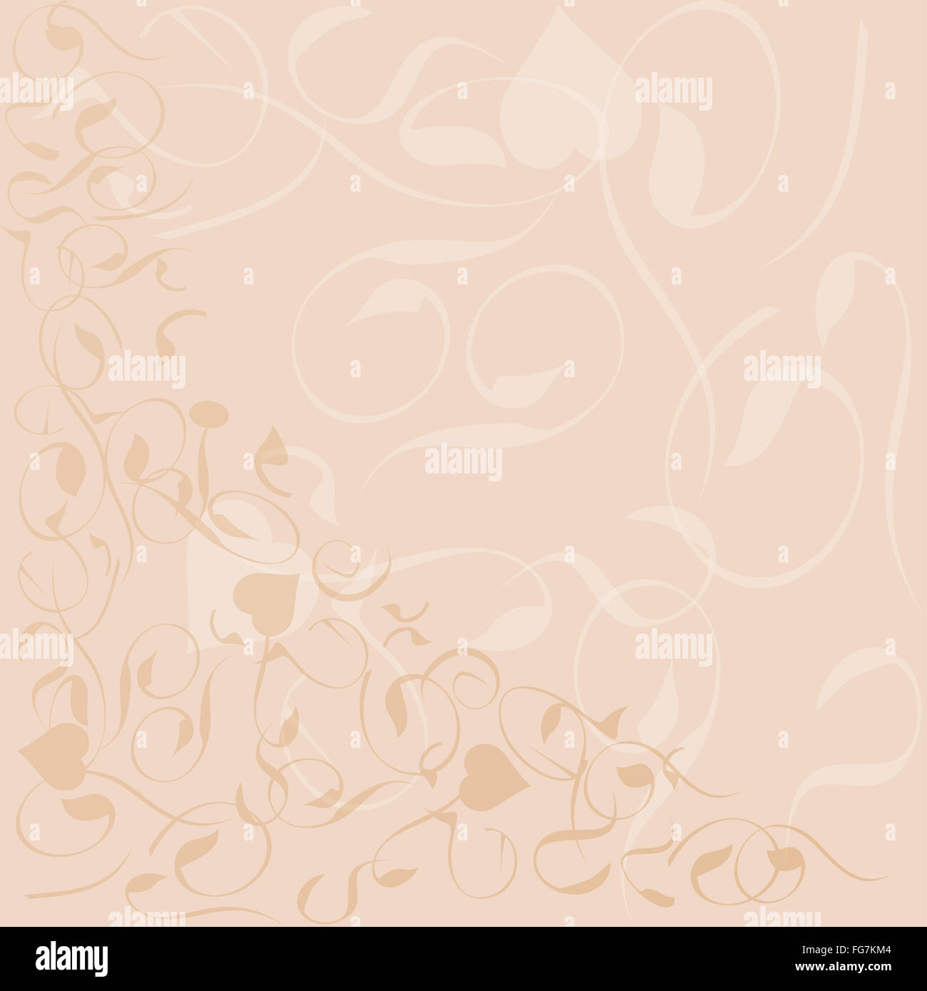 flower background vector banner pattern frame Stock Photo - Alamy