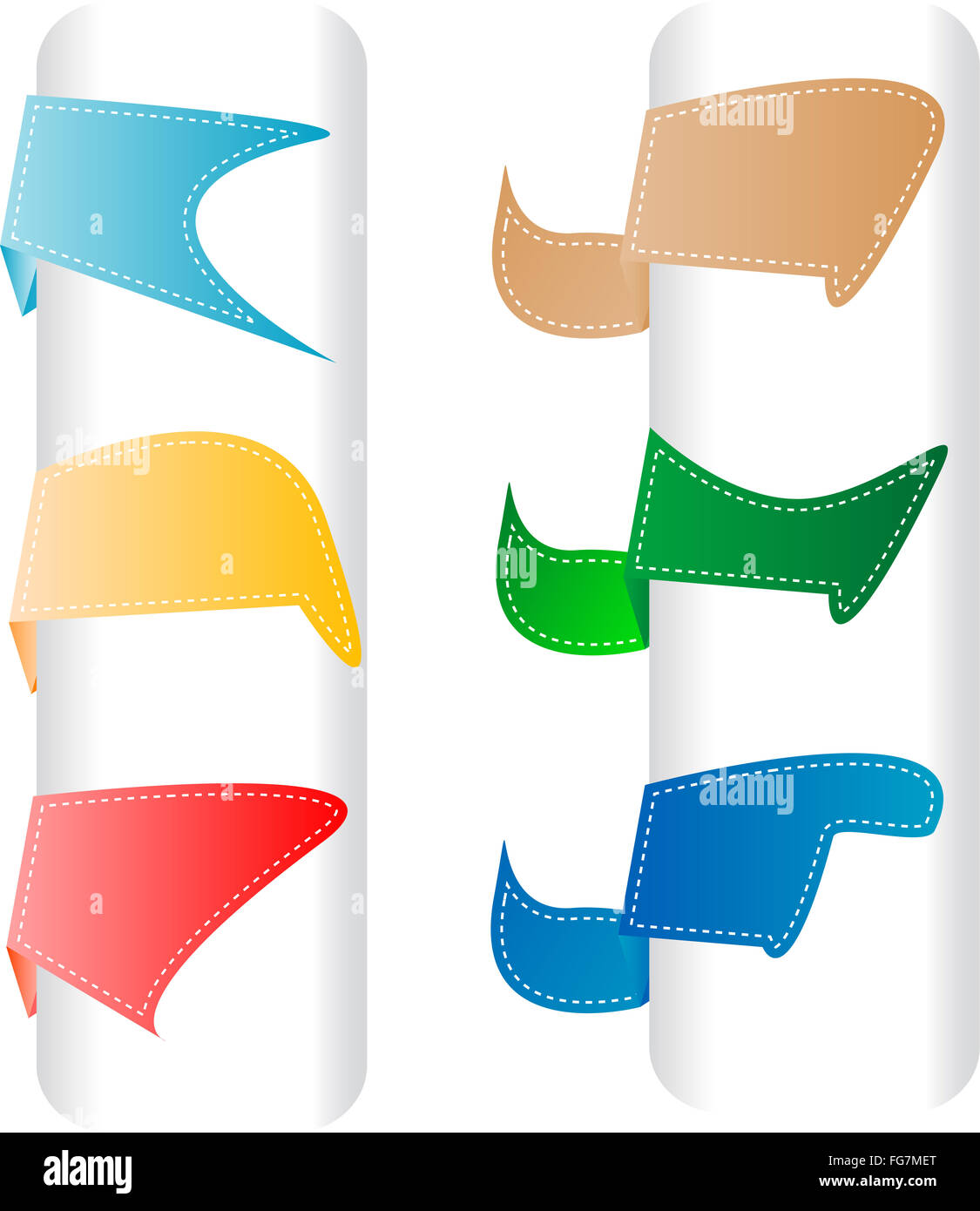 Set of labels badges and stickers. Vector Stock Photo - Alamy